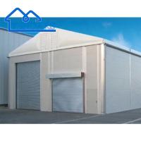 China Customized Outdoor Shelter Tent PVC Fabric Warehouse Storage Tent Aluminum T6061 for sale