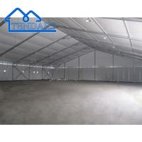China Outdoor Aluminum Storage Tent with 15-20 Year Frame Lifespan, -30°C to +70°C Temperature Range for Warehouse and Construction Use for sale