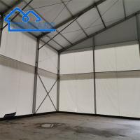 China Industrial PVC Aluminum Temporary Storage Tent Heavy Duty 80m Span Warehouse for sale