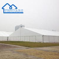 China Industrial Winter Warehouse Storage Tent 25m Span Aluminum Frame Temporary Construction Canopy for sale