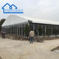 China Customized Aluminum Frame Outdoor Warehouse Shelter Storage Tent 3m to 70m Span for sale