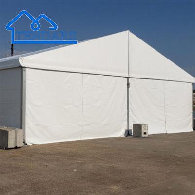 China Customized Outdoor Shelter Tent PVC Fabric Warehouse Storage Tent Aluminum T6061 for sale