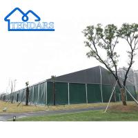 China Waterproof Fire Retardant Temporary Aluminum Warehouse Structure Tent 25kg Snow Load 80kmh Wind for sale