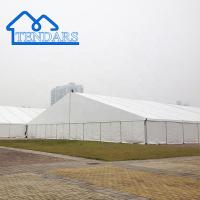 China 9m Span Commercial Storage Tent - Waterproof Winter Shelter with ISO9001 Certification & 80-100km/h Wind Load for sale