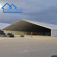 China 1500 Sqm Heavy Duty PVC Fabric Marquee Tent with 100km/h Wind Load and 75kg/㎡ Snow Capacity for Industrial Storage for sale