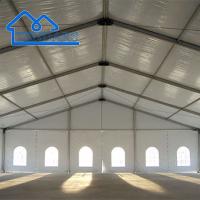 China Heavy Duty Large Storage Tent Temporary Warehouse Tent Aluminum 3m to 50m Span for sale