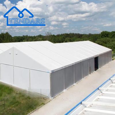 China Aluminum Frame Outdoor Storage Tent 3m to 50m Width Commercial Event Shelter for sale