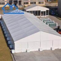 China Large Movable Temporary PVC Warehouse Storage Tent House Waterproof Shelter Logic Storage for sale