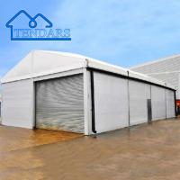China Large Movable Temporary PVC Warehouse Storage Tent House Waterproof Shelter Logic Storage for sale