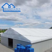 China Large Movable Temporary PVC Warehouse Storage Tent House Waterproof Shelter Logic Storage for sale