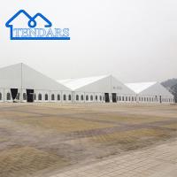 China Heavy Duty Prefabricated Aluminum Frame Warehouse Storage Tent 6m to 20m Width for sale
