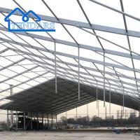 China Aluminum Alloy Warehouse Storage Tent with 80-120 km/h Wind Resistance and 25 kg/sqm Snow Load Capacity for Industrial Use for sale