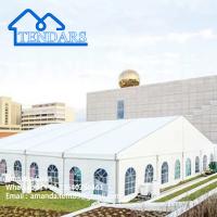 China Aluminum Exhibition Marquee Tent 6x6m PVC White Event Tent for Outdoor Events for sale