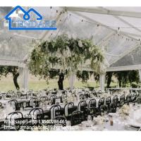 China Movable Transparent Wedding Tent 3M to 25M Span Aluminum Alloy Frame Easy Disassemble Teepee Party Tent for sale