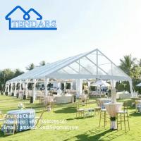 China Fastup Water Resistant Wedding Marquee Tent Aluminum Frame 6061-T6 Heavy Duty 100km Wind Load for sale