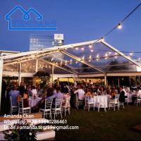 China Customized Aluminum Structure Big Wedding Marquee Tent for 500 Guests 6061-T6 203x110mm for sale