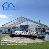 China Movable Transparent Wedding Tent 3M to 25M Span Aluminum Alloy Frame Easy Disassemble Teepee Party Tent for sale