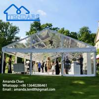 China Custom Luxury Waterproof Party Tent for Wedding Reception Heavy Duty 10x20m Aluminum Frame for sale