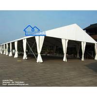 China Custom Outdoor Party Tent 3-60m Width Fire Retardant UV Resistant Aluminum Frame Structure for sale