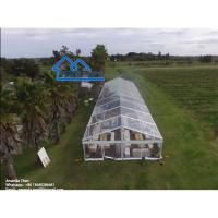 China Custom A-Shape Aluminum Frame Outdoor Banquet Tent 10x20m to 30x50m with 100km/h Wind Resistance for sale