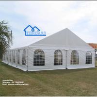 China 25x50m Aluminum Sports Hall Tent with 100 KM/H Wind Resistance and 850gsm Waterproof PVC Roof for sale
