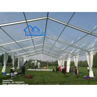 China Clear Span Aluminum Party Marquee Tent 850gsm PVC Roof for Weddings Events for sale