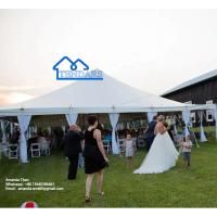 China Clear Span Aluminum Party Marquee Tent 850gsm PVC Roof for Weddings Events for sale