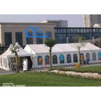 China Removable Lawn Party Marquee Tents Hard-Pressed Aluminum Double-Layer Roof Sidewall Canopy Structure for sale