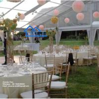 China Fire-Retardant Party Marquee Tent 850gsm PVC Coated Aluminum Alloy Frame Full Sidewall Canopy for sale