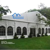 China Fire-Retardant Party Marquee Tent 850gsm PVC Coated Aluminum Alloy Frame Full Sidewall Canopy for sale