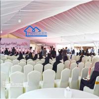 China Wind Resistant Party Marquee Tent 850gsm PVC Aluminum Alloy Frame Canopy for Weddings for sale