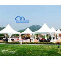 China White Party Marquee Tent 850gsm PVC Aluminum Alloy 6061 Frame for Weddings for sale