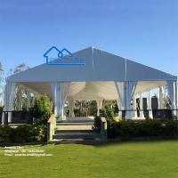 China Customized Long Span Party Marquee Tent 850gsm PVC Fire Retardant Canopy Structure for sale