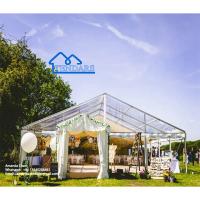 China Hard-Pressed Aluminum Party Marquee Tent 850gsm PVC Double-Layer Roof Removable Sidewall Canopy for sale