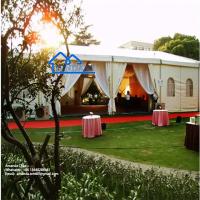 China Heavy Duty Party Marquee Tent Aluminum Alloy Frame 850gsm PVC Fire Retardant Waterproof for sale