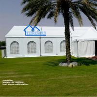 China Aluminum Double Layer Party Marquee Tent 2.6m Side Height Wind Resistant Canopy for sale