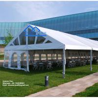 China Aluminum Double Layer Party Marquee Tent 2.6m Side Height Wind Resistant Canopy for sale