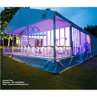 China Large Clear Span Party Marquee Tent Waterproof PVC Aluminum Alloy T6061 5 Year Warranty for sale