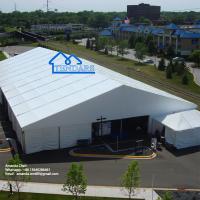 China Custom Waterproof Outdoor Party Tent 4m Height with 850gsm PVC Roof and 100km/hr Wind Resistance for sale