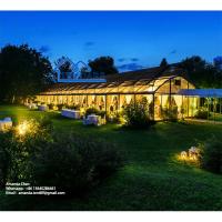 China Custom White Gray Transparent Large Party Marquee Tent 3m to 60m Wide PVC Canopy for sale