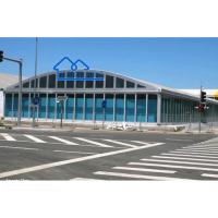 China T6 Aluminum Sports Hall Tent 3-12m Span with 80km/h Wind Resistance and White PVC Roof Covering for sale