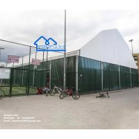 China T6 Aluminum Sports Hall Tent 3-12m Span with 80km/h Wind Resistance and White PVC Roof Covering for sale