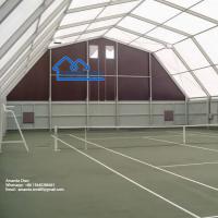 China Custom Large Outdoor Aluminum Structure Tennis Court Sports Hall Tent 10m to 50m Clear Span for sale