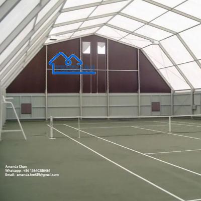 China Custom Large Outdoor Aluminum Structure Tennis Court Sports Hall Tent 10m to 50m Clear Span for sale