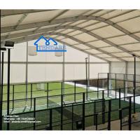 China Custom Sports Canopy Tent 3-50m Span Waterproof Outdoor Tennis Court Shelter with Aluminum Frame for sale