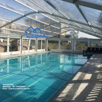 China Custom Permanent Sports Hall Tent - 100 km/h Wind Load, -40°C to +70°C Temperature Range, 20+ Year Aluminum Frame for sale