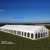 China Customized Clearspan Event Marquee Tent 3m to 50m Wide Aluminum Frame PVC Fabric for sale