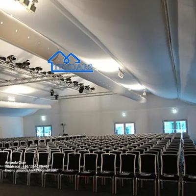 China Aluminum Frame Wedding Marquee Tent 3m to 18m Width PVC Waterproof Flame Retardant for sale