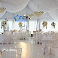 China Outdoor Waterproof Wedding Marquee Tent - 100% Waterproof, -30°C to +70°C Temperature Range, 75kg/sqm Snow Load Capacity for sale