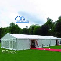 China Acrylic PVC Roof Wedding Marquee Tent 10m-25m Span SGS M2 Certified Heavy Duty Waterproof for sale